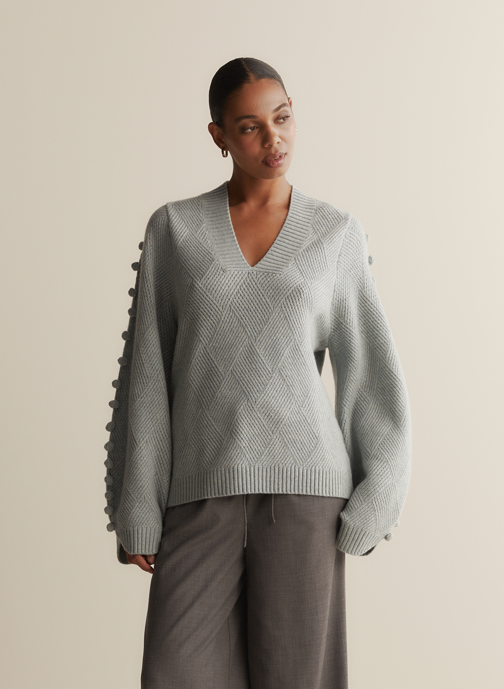 Celeste Wool Knit | Seafoam Marle – Joslin